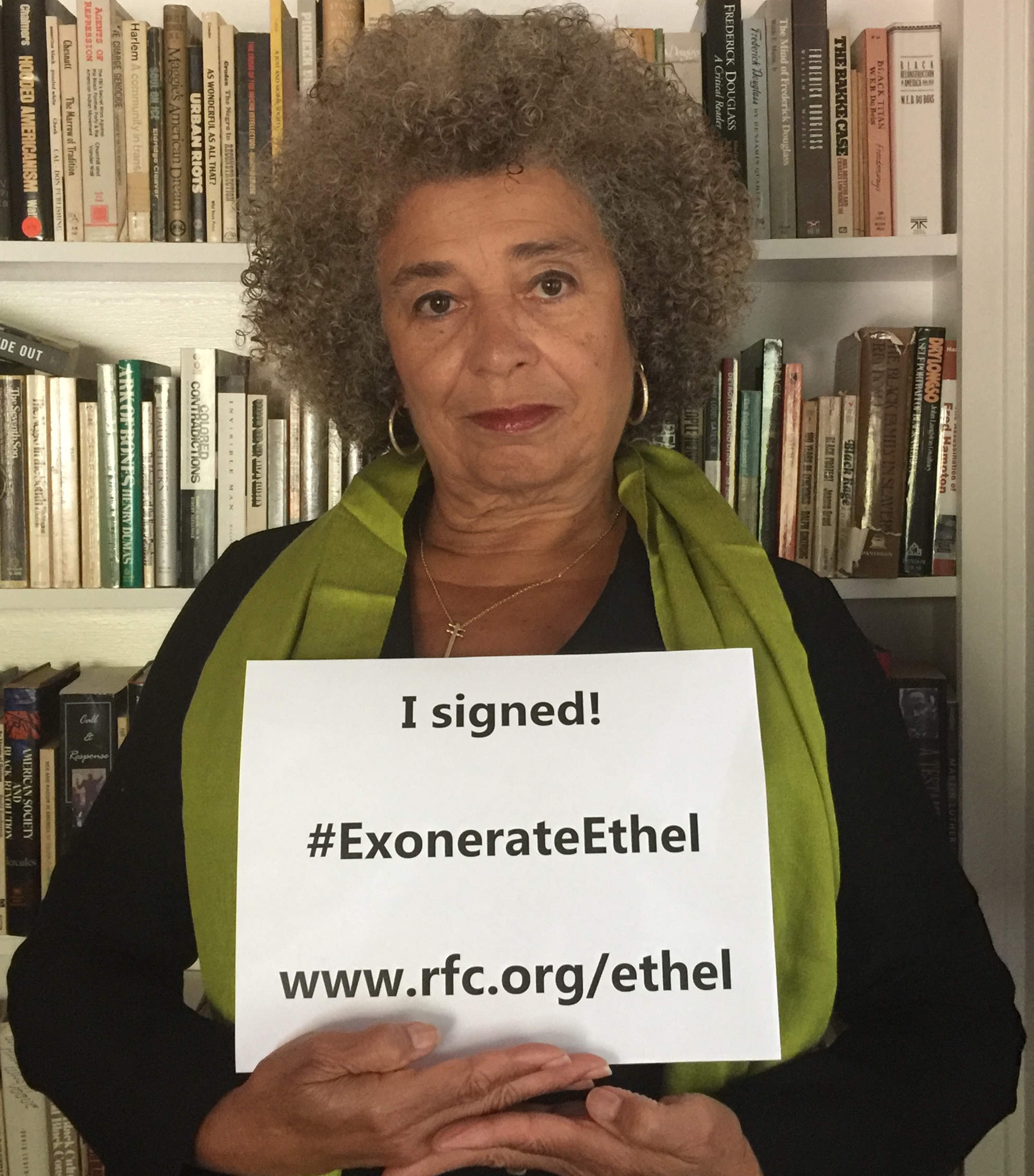 Angela Davis I signed | Rosenberg Fund for Children